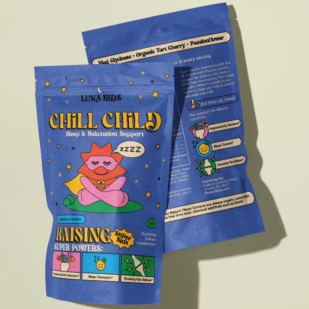 Chill Child: Blueberry Muffin Sleep & Relaxation Gummy by SUBLUNA ...